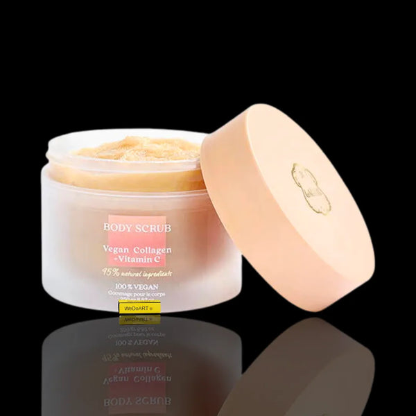 Laline Body scrub Vegan Collagen + vitamin C 250 ml – WEDOART-IL