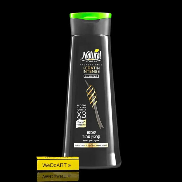 Natural Formula - Pure Keratin Intense Hair Shampoo 400 ml – WEDOART-IL